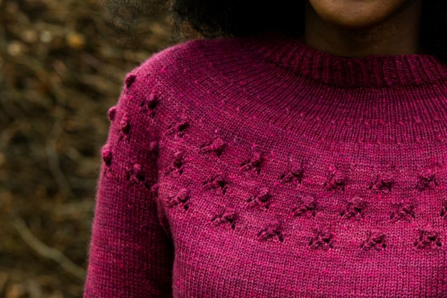 How to Knit Bobbles – The Fibre Co.