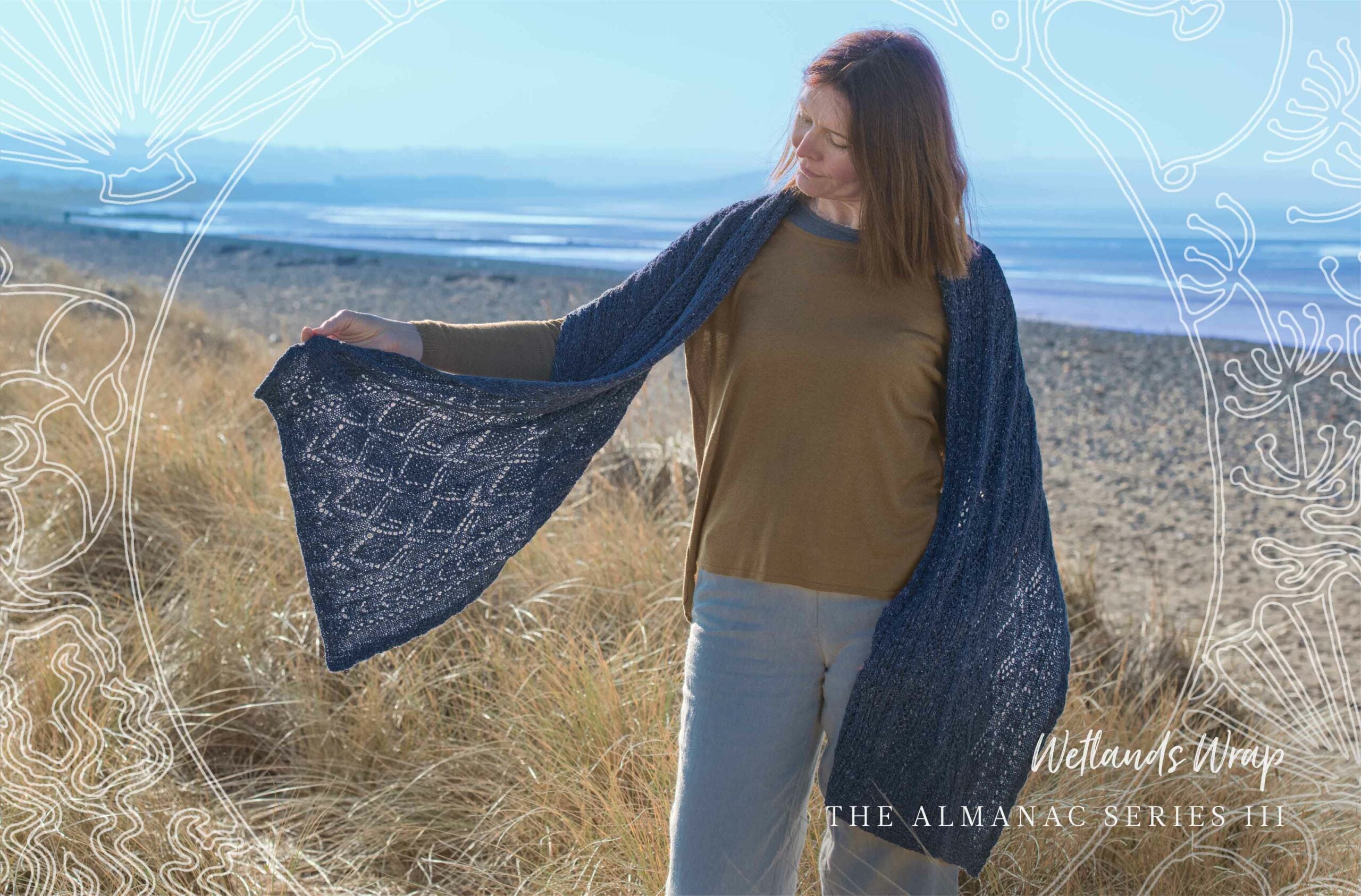 Texture And Technique: Exploring The Wetlands Wrap Pattern – The Fibre Co.