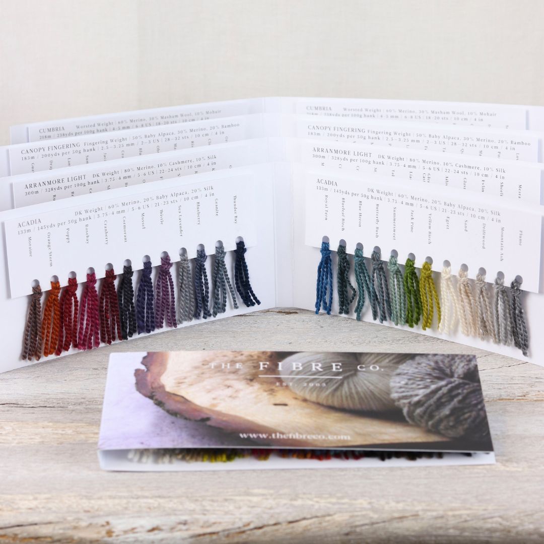 Shade Cards – The Fibre Co.