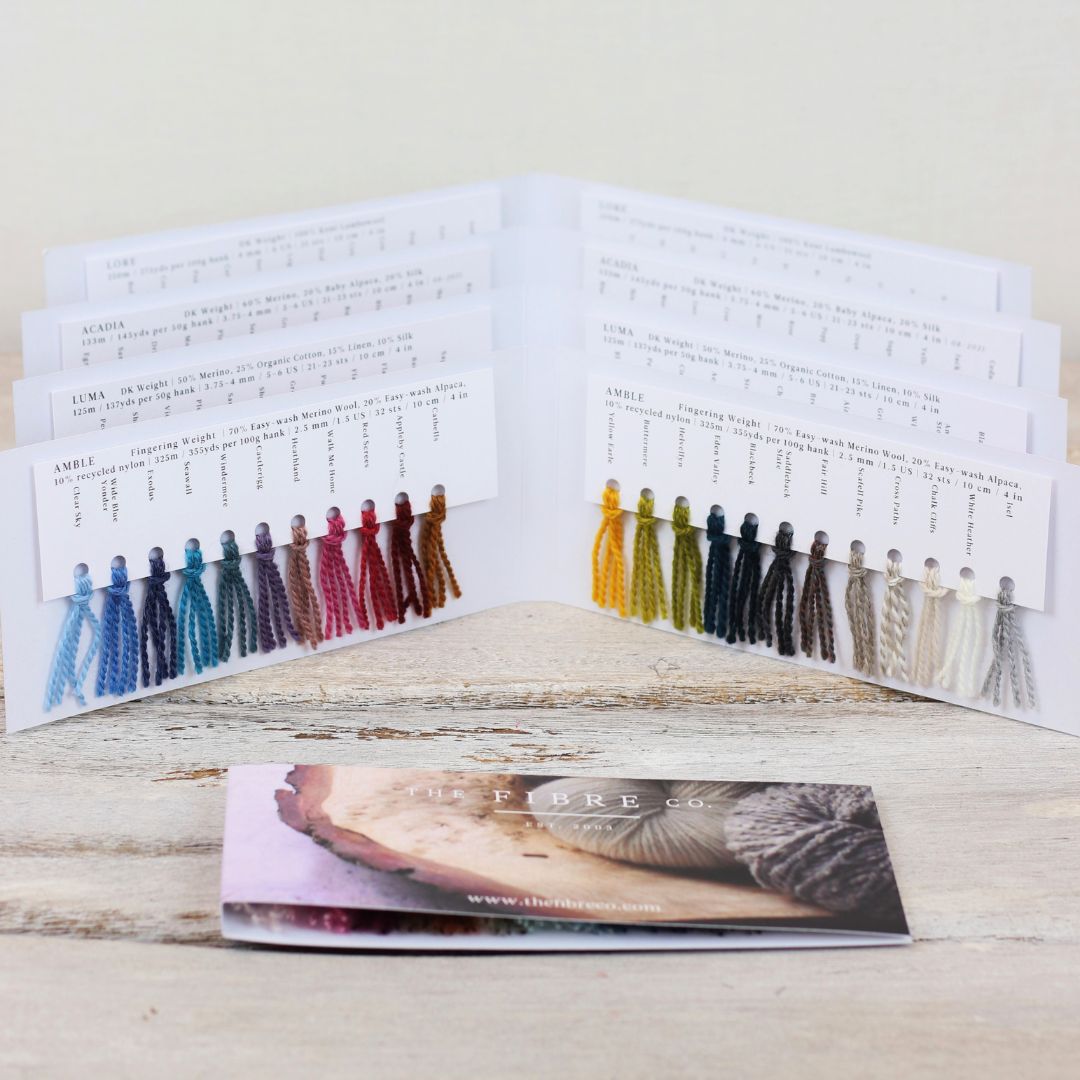 Shade Cards – The Fibre Co.