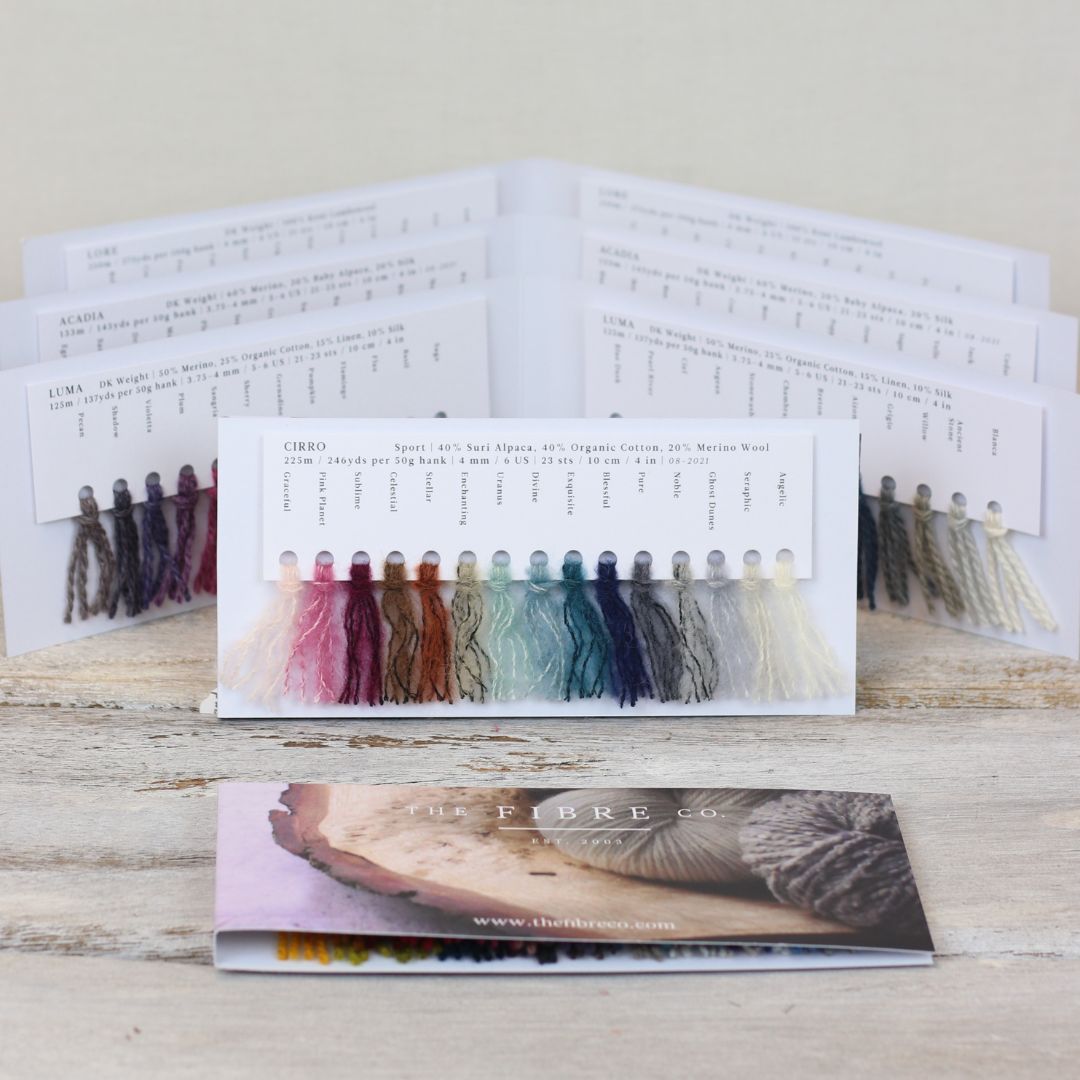 Shade Cards – The Fibre Co.