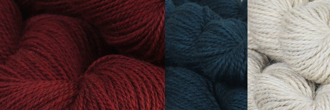 Festive Mistletoe Socks Kit – The Fibre Co.