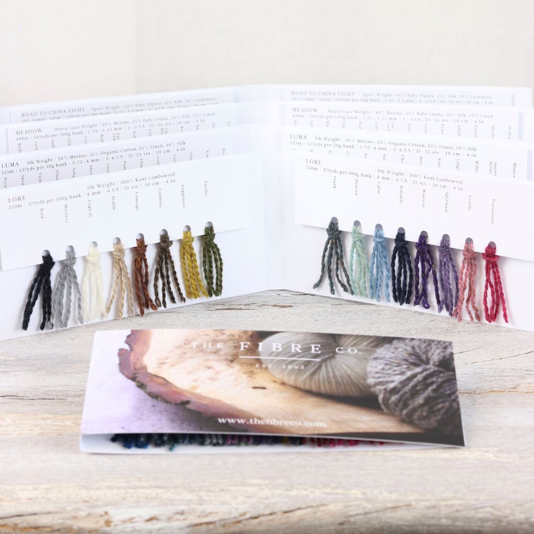 Shade Cards – The Fibre Co.