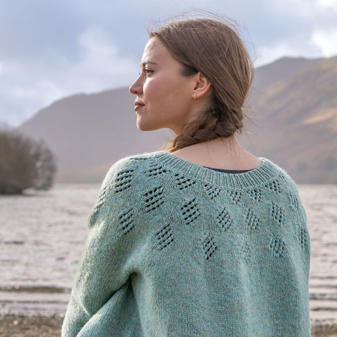One Yoke Kit - Lace knit in Lore – The Fibre Co.