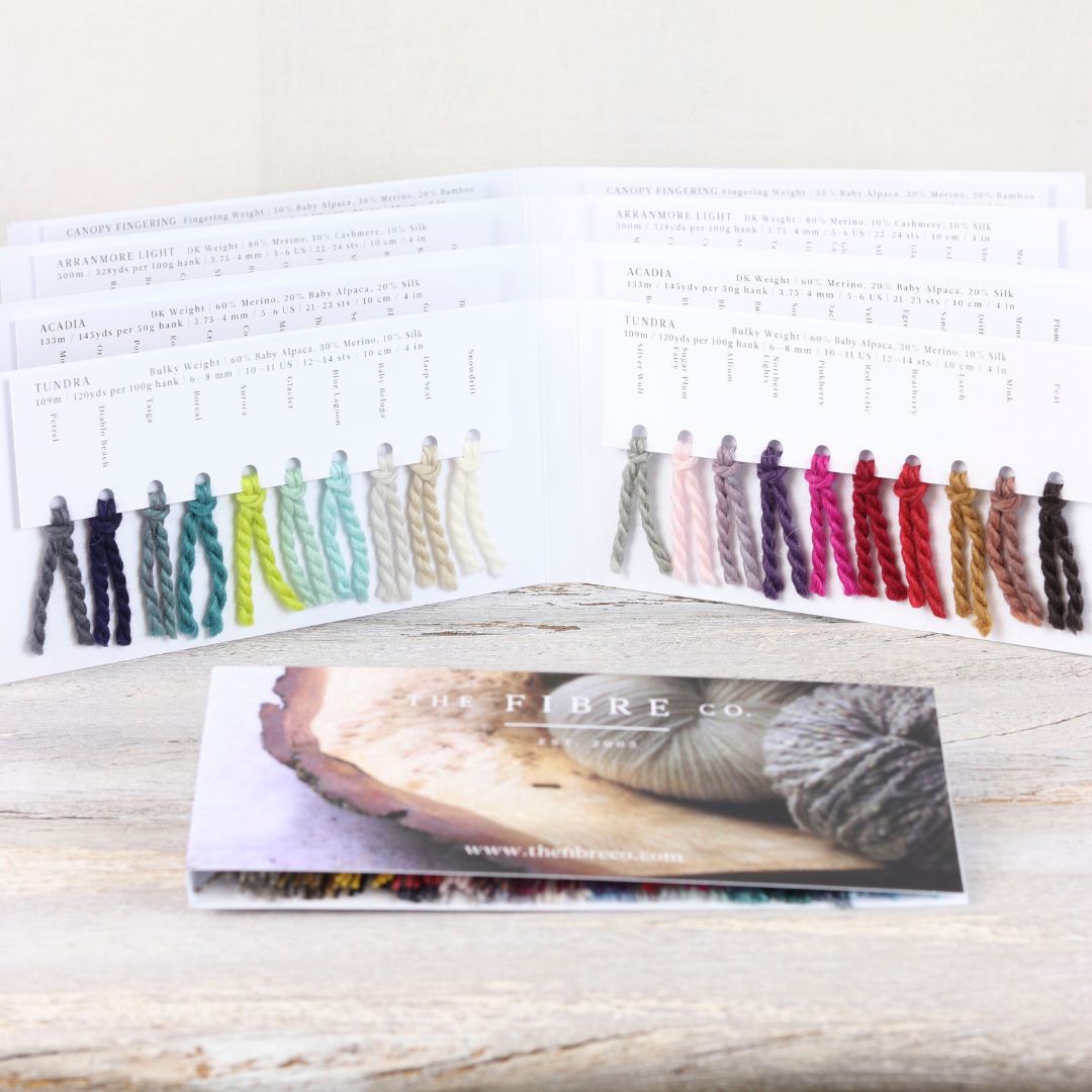 Shade Cards – The Fibre Co.